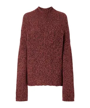 Khaite Turtleneck Sweater - Red