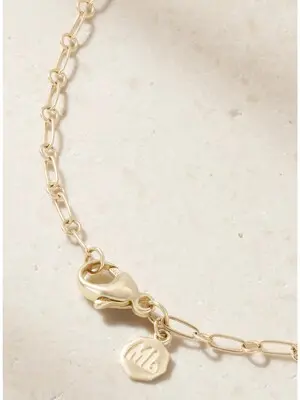 MARLO LAZ 14-karat Gold Diamond Necklace