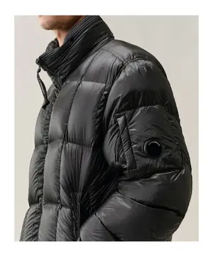 C.P. COMPANY Dd Shell Lens Hooded Down Jacket