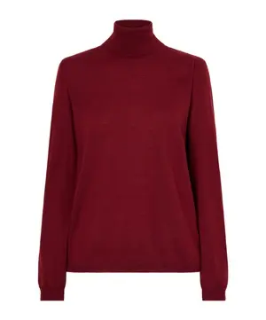 Giuliva Heritage Wool Turtleneck Sweater - Red