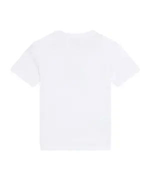 Blumarine Jersey T-shirt With Rhinestone Embroidery