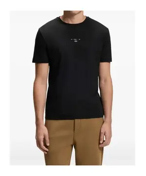 Hugo Boss X Porsche Mercerized-cotton T-shirt With Glossy Logo
