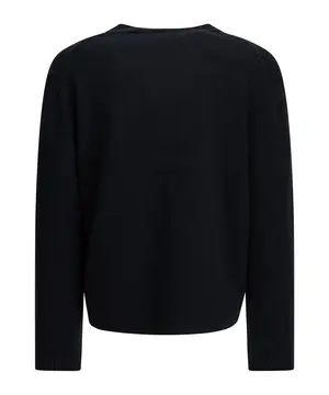 Maison Kitsuné V-neck Wool Cardigan