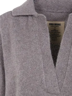 UMA WANG Long Sleeves Polo Shirt