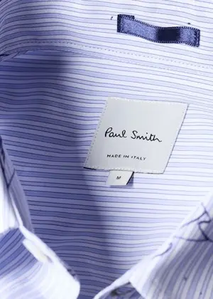 Paul Smith Light Illustration Stripe Oversized Shirt