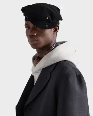 Prada Corduroy Cap