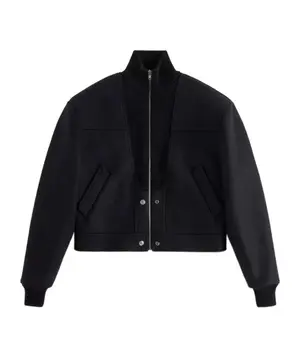 MAISON MARGIELA Zip-fastening Bomber Jacket - Black