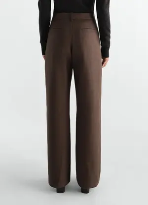 LEMAIRE Straight Pants In Heavy Cotton Twill