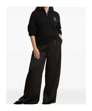 Ralph Lauren Half-zip Cable-knit Sweater