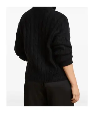 Ralph Lauren Half-zip Cable-knit Sweater