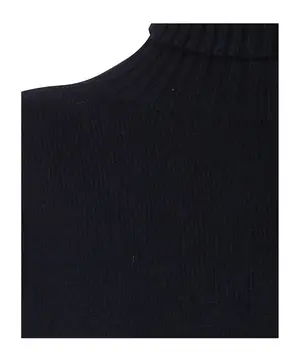 D.exterior High-neck Knit Sweater