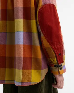 Barbour X Norbit Checked Elbow-patch Shirt