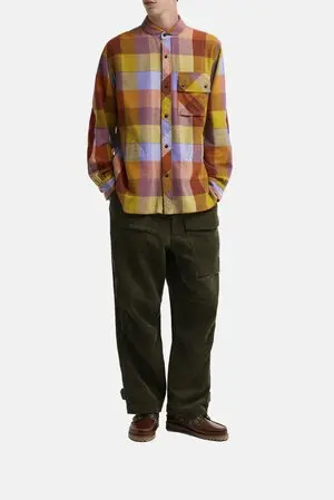 Barbour X Norbit Checked Elbow-patch Shirt