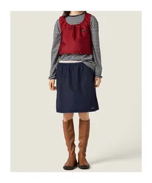 Miu Miu Technical Fabric Top