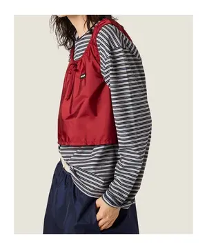 Miu Miu Technical Fabric Top