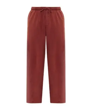 American Vintage Drawstring Sweatpants - Red
