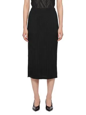 Issey Miyake Pleated Midi Skirt