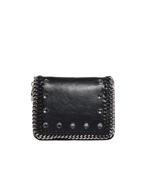 Stella McCartney Crystal-embellished Wallet - Black