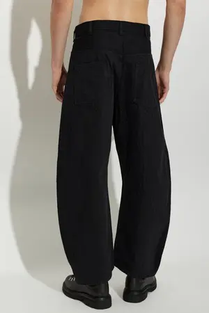 Comme Des Garçons Curved-leg Trousers