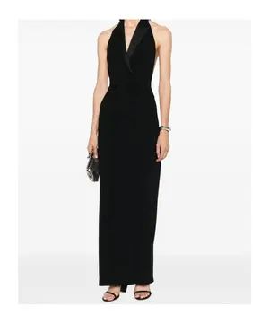 Patrizia Pepe Tuxedo Lapels Evening Dress