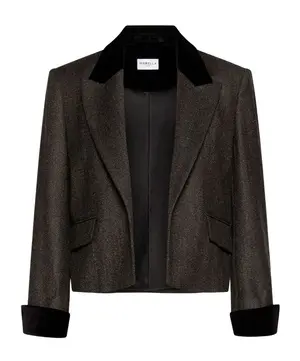 Marella Long-sleeve Cropped Blazer