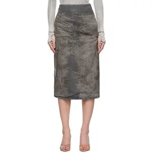 DIESEL® De-morika-fsi Midi Denim Skirt