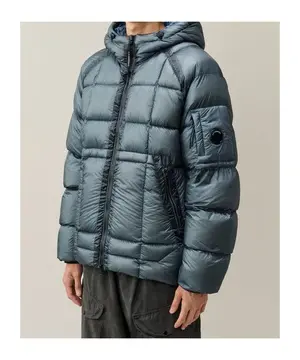 C.P. COMPANY Logo Down Jacket