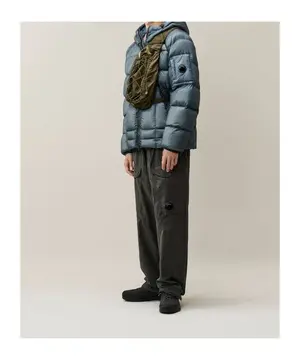 C.P. COMPANY Logo Down Jacket