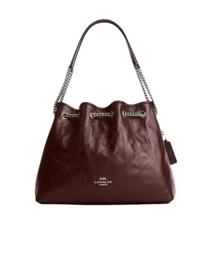 COACH Evelyn Shoulder Bag With Quilting