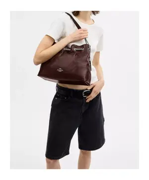 COACH Evelyn Shoulder Bag With Quilting