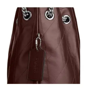 COACH Evelyn Shoulder Bag With Quilting
