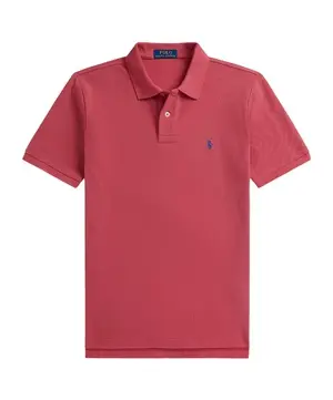 Polo Ralph Lauren Logo-embroidered Short-sleeves Polo Shirt - Rd