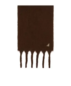 Max Mara Suri Alpaca Scarf - Rust
