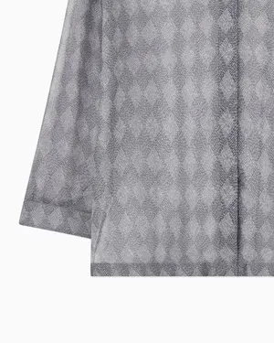 Giorgio Armani Button-up High Neck Shirt