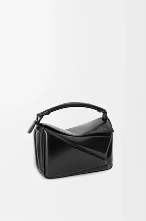Loewe Small Puzzle Blown Bag In Glossy Lambskin