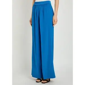 JOSEPH High-waisted Wide-leg Casual Pants