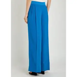 JOSEPH High-waisted Wide-leg Casual Pants