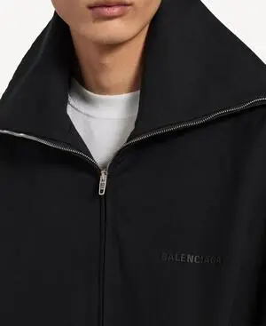 Balenciaga Zip-up Jersey Jacket