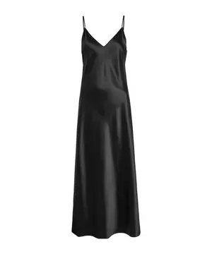 JOSEPH Midi-length Spaghetti Strap Dress - Black