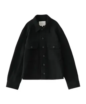 Studio Nicholson Long-sleeve, Wide-collar Jacket
