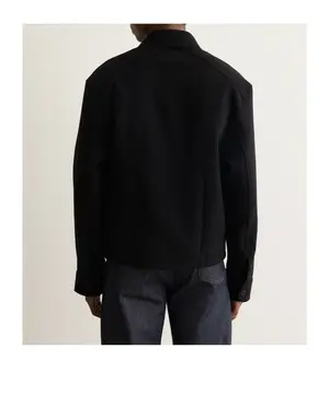 Studio Nicholson Long-sleeve, Wide-collar Jacket