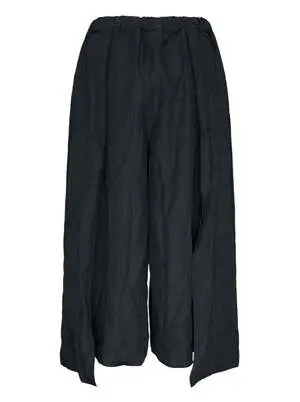 Comme Des Garçons Wide-leg Drawstring Trousers