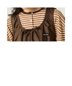 Miu Miu Technical Fabric Mini-dress