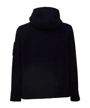 Stone Island Logo Patch Toggle-fastened Hooded Jacket