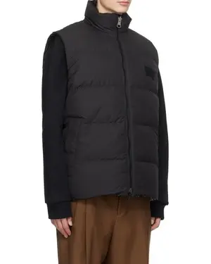 Burberry Check-printed Reversible Padded Gilet