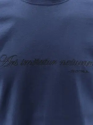 Brunello Cucinelli Embroidered Logo T-shirt