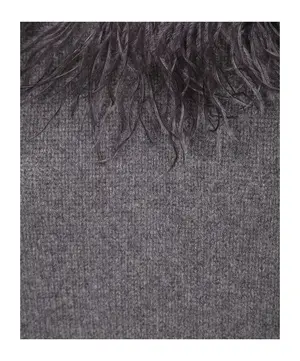 Fabiana Filippi Feather-trim Sweater