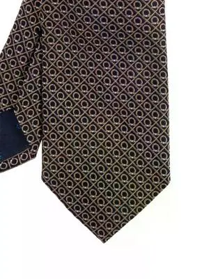 FERRAGAMO Gancini Jacquard Tie