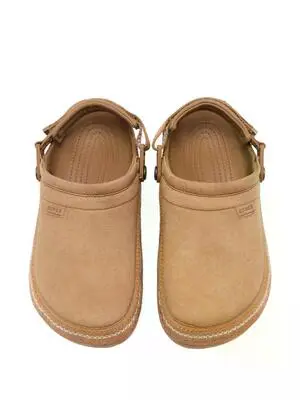 CROCS Embroidered Slingback Mules
