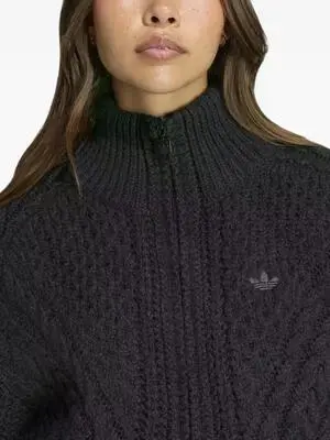 Adidas Cable-knit Trefoil Cardigan